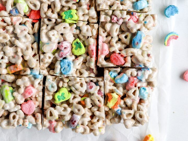 Lucky charms rice krispie treats store